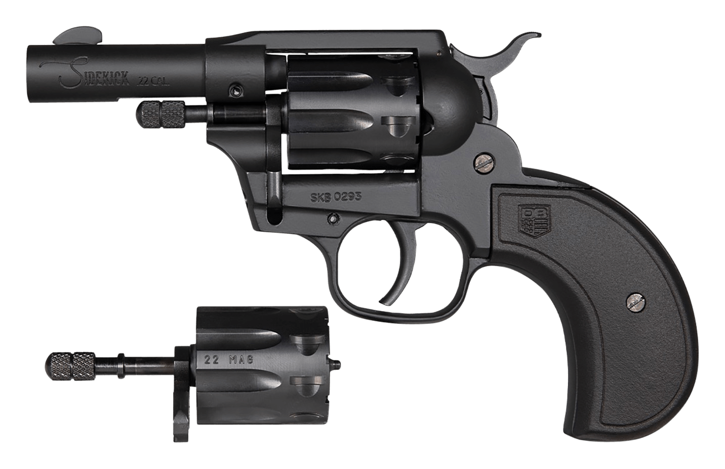 Diamondback Sidekick Birdshead .22 LR/.22 WMR DA/SA Rimfire Revolver ...
